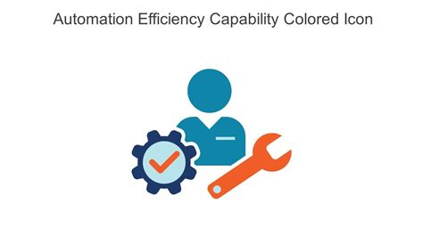 Automation Efficiency Capability Colored Icon In Powerpoint Pptx Png And Editable Eps Format Ppt