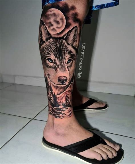 Tatuagem Na Perna Masculina Veja Modelos Para Escolher A Sua Artofit