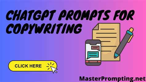 45 chatgpt prompts for copywriting generate compelling copy with ease