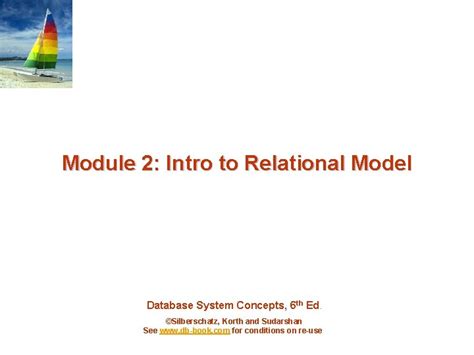 Module 2 Intro To Relational Model Database System