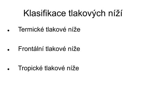 PPT Tlak vzduchu tlakové útvary PowerPoint Presentation free