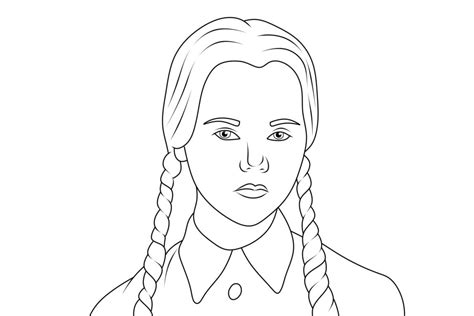 Desenhos Da Família Addams Para Colorir
