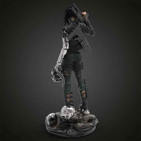 Female Terminator Statue ‹ 3d Spartan Shop