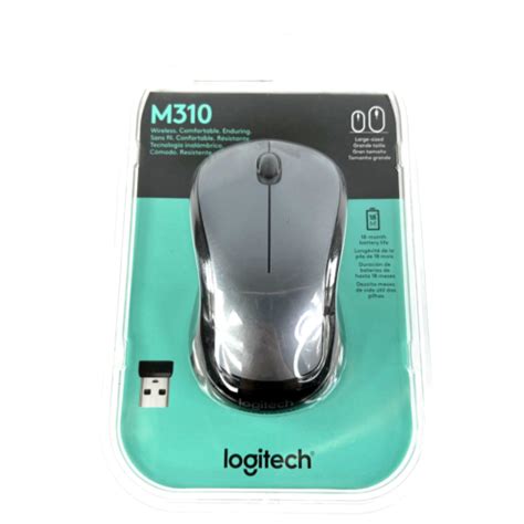 Logitech M310 Wireless Optical Ambidextrous Mouse Brand New Sealed