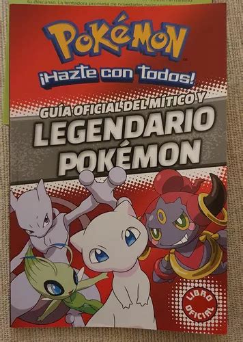 Guia Oficial Del Mitico Y Legendario Pokemon MercadoLibre