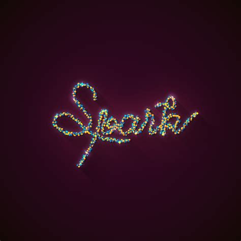 How To Create A Colorful Sparkly Text Effect In Adobe Illustrator