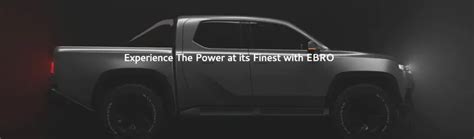 Ebro By Ecopower Automotive La Mítica Marca Española Vuelve Con Una