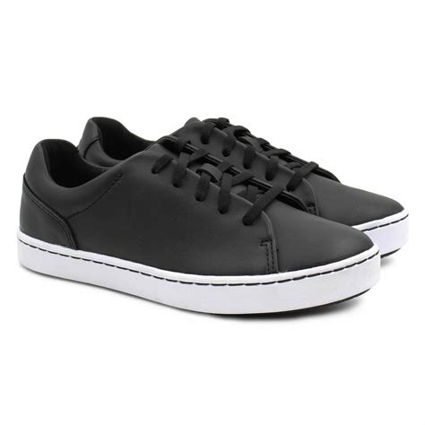 Купить Женские кеды Clarks, цвет черный, Модель: Pawley Springs, арт ...