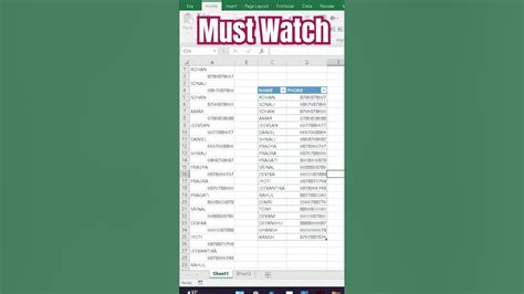 How To Separate Text And Numbers Microsoft Excel Interview