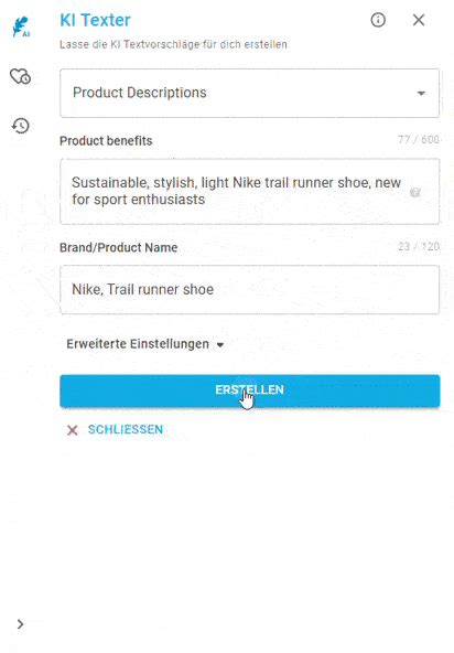 AI Generated Texts Neuroflash