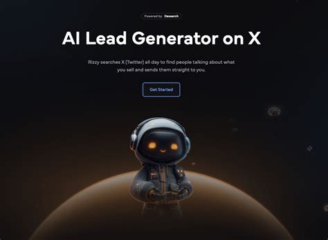 Welcome To Rizzy App Rizzy Ai Lead Generator