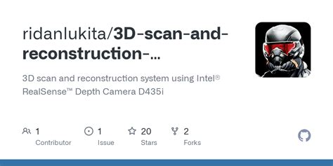github ridanlukita 3d scan and reconstruction realsense d435i 3d