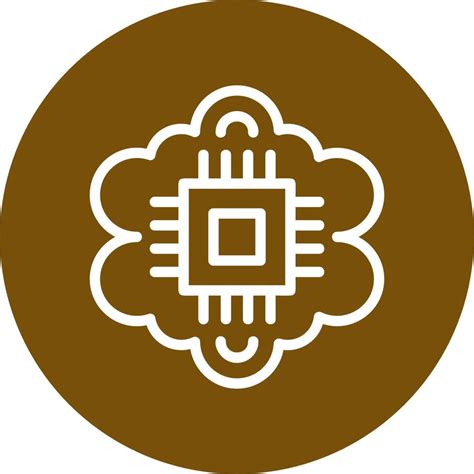 Cognitive Computing Outline Circle Icon 39492989 Vector Art At Vecteezy