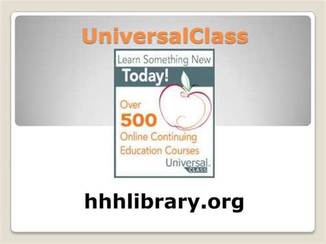 Universalclass Pptx