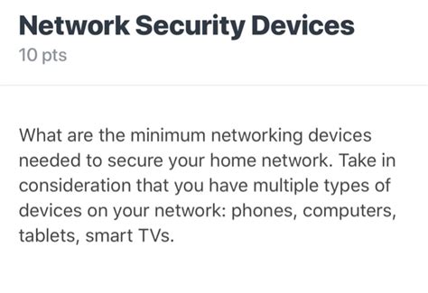 Solved Network Security Devices Pts What Are The Minimum Chegg