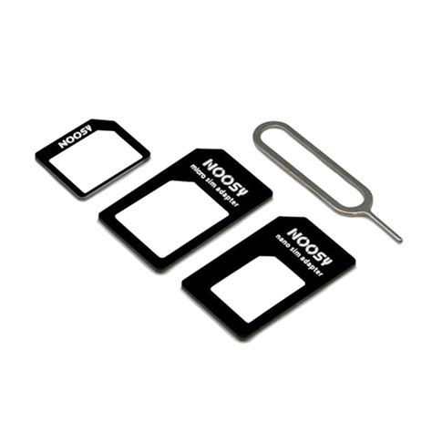 Adapters For Nano SIM Micro SIM Mini SIM Noosy For IPhone 6 IPhone 5