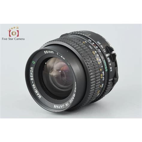Mamiya 【中古】mamiya マミヤ Sekor C 55mm F28 N 645用 中古カメラのファイブスターカメラ 通販