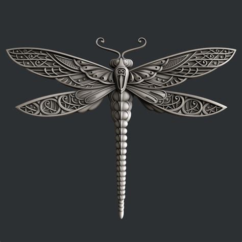 3d Stl Models For Cnc Router Dragonfly Etsy Cnc Router Dragonfly