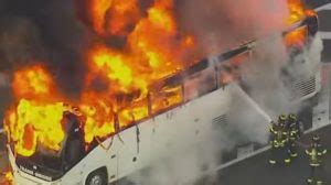 New Jersey Bus Fire FirefighterNation Fire Rescue Firefighting