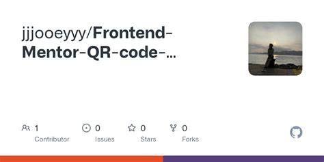Github Jjjooeyyyfrontend Mentor Qr Code Component