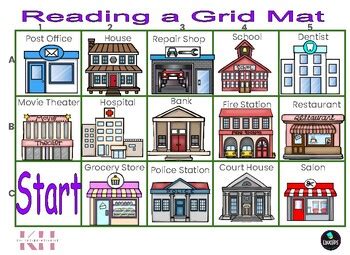 Reading A Grid Coding Mat By Kathryn Haskins TPT