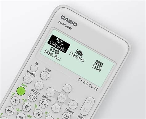 Fx 350cw Classwiz Non Programmable Scientific Calculator Casio