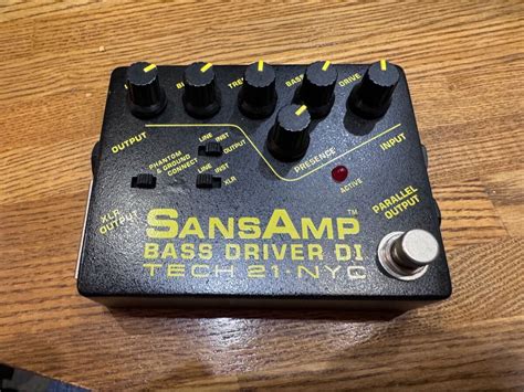 Yahoo オークション Tech21 Sansamp Bass Driver Di サンズアンプ1円
