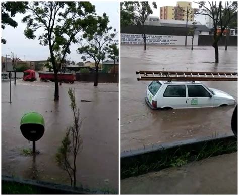 VÍdeo Chuva Forte Em Araras Faz Rio Transbordar E Causa Vários Pontos