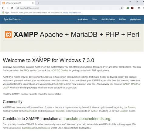 การจำลองเซิร์ฟเวอร์เพื่อรันเว็บไซต์ Php ด้วย Xampp