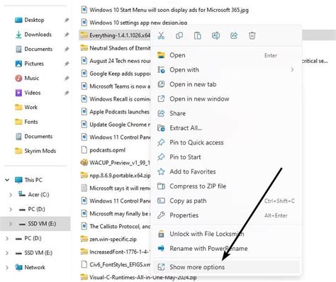 How To Enable The Old Context Menu In File Explorer Ghacks Tech News
