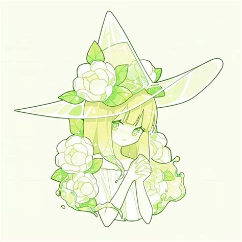 可爱女魔法师超清动漫头像图片大全2配图网