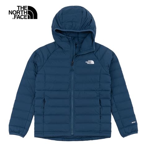 【the North Face 官方旗艦】北面男款藍色dwr防潑水可打包羽絨外套｜7w7phdc 外套 Yahoo奇摩購物中心