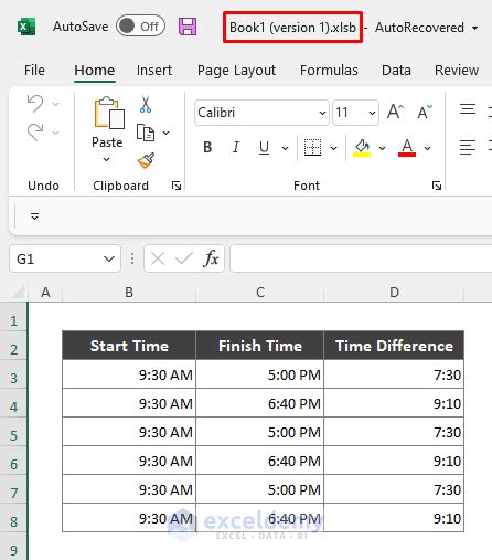how to recover excel file after crash 4 methods exceldemy