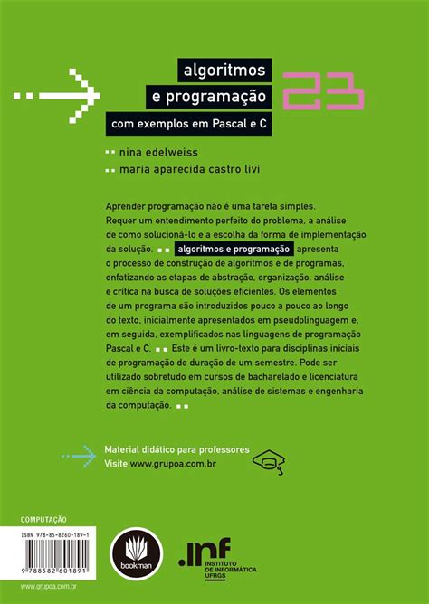 Algoritmos E Programação Com Exemplos Em Pascal E C