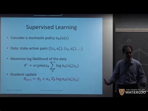 free video policy gradient from pascal poupart class central