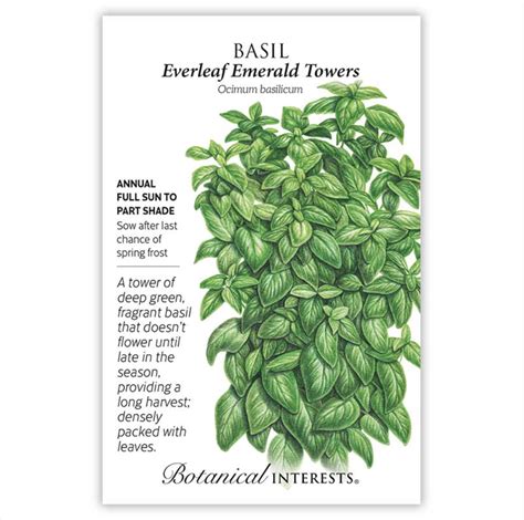Bi Basil Everleaf Emerald Towers 5000 Store The Plant Foundry