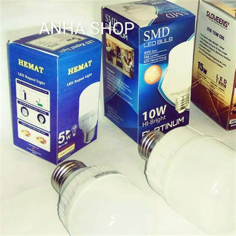 Jual Lampu Led Led 5 Wattcapsul Lampu Hemat Listrik Murah Shopee