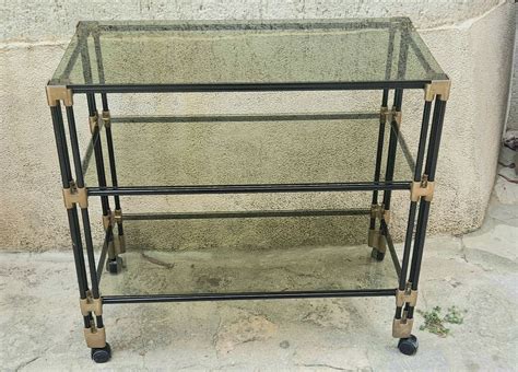 1950s Italian Mahogany Bar Cart For Sale At 1stdibs 1950s Bar Cart