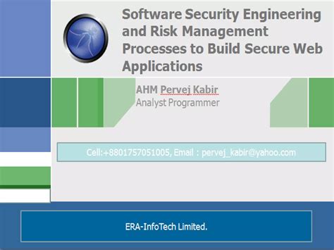 Software Security Engineering Ppt
