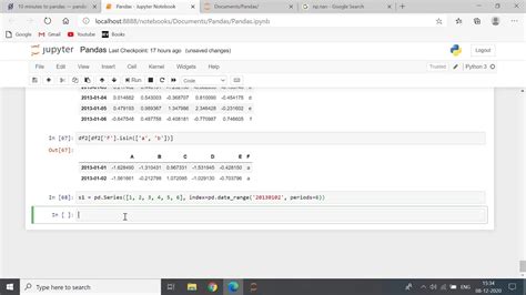 Python Pandas Read Along Documentation With Me Part 3 10