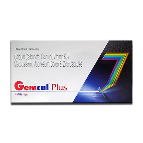 Gemcal Plus Cap