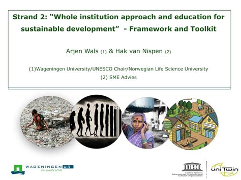 Ppt Advancing Education For Sustainable Development Framework And