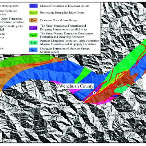 Regional Geological Map Of The Study Area Download Scientific Diagram