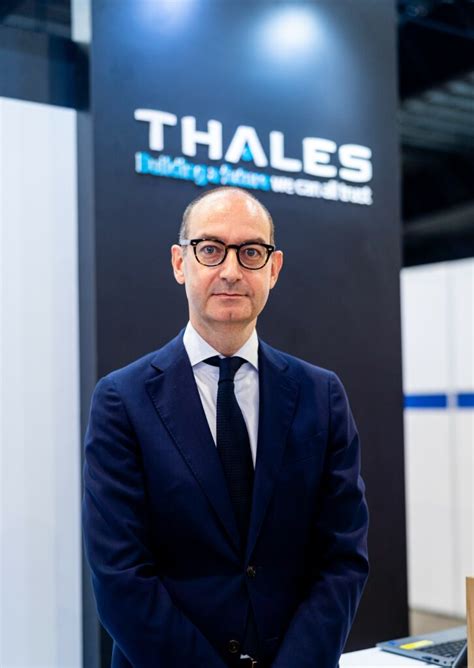 Thales Annonce La Nomination De Fabien Bortoluzzi En Tant Que Directeur