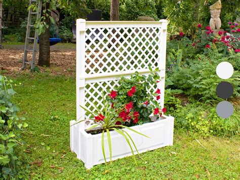 KHW Pflanzkasten Mit Spalier Zentral L 100 Cm 110 Li