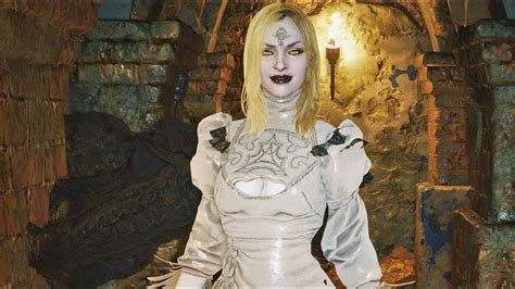 Bela Dimitrescu 2p Dress Mod Resident Evil 8 Mods Youtube