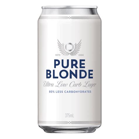 Pure Blonde Cans Aussie Foods