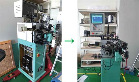 스프링기계 리모델링 Retrofit 다온엠디에스 스프링기계 와이어 벤딩 기계 멀티 포밍 기계 비전 측정기 하중시험기