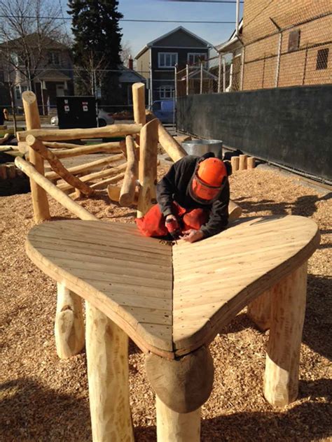 Wood Playground Equipment Ontario Earthscape Ontario