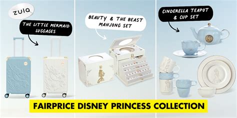 FairPrice Has A Disney Princess Collection